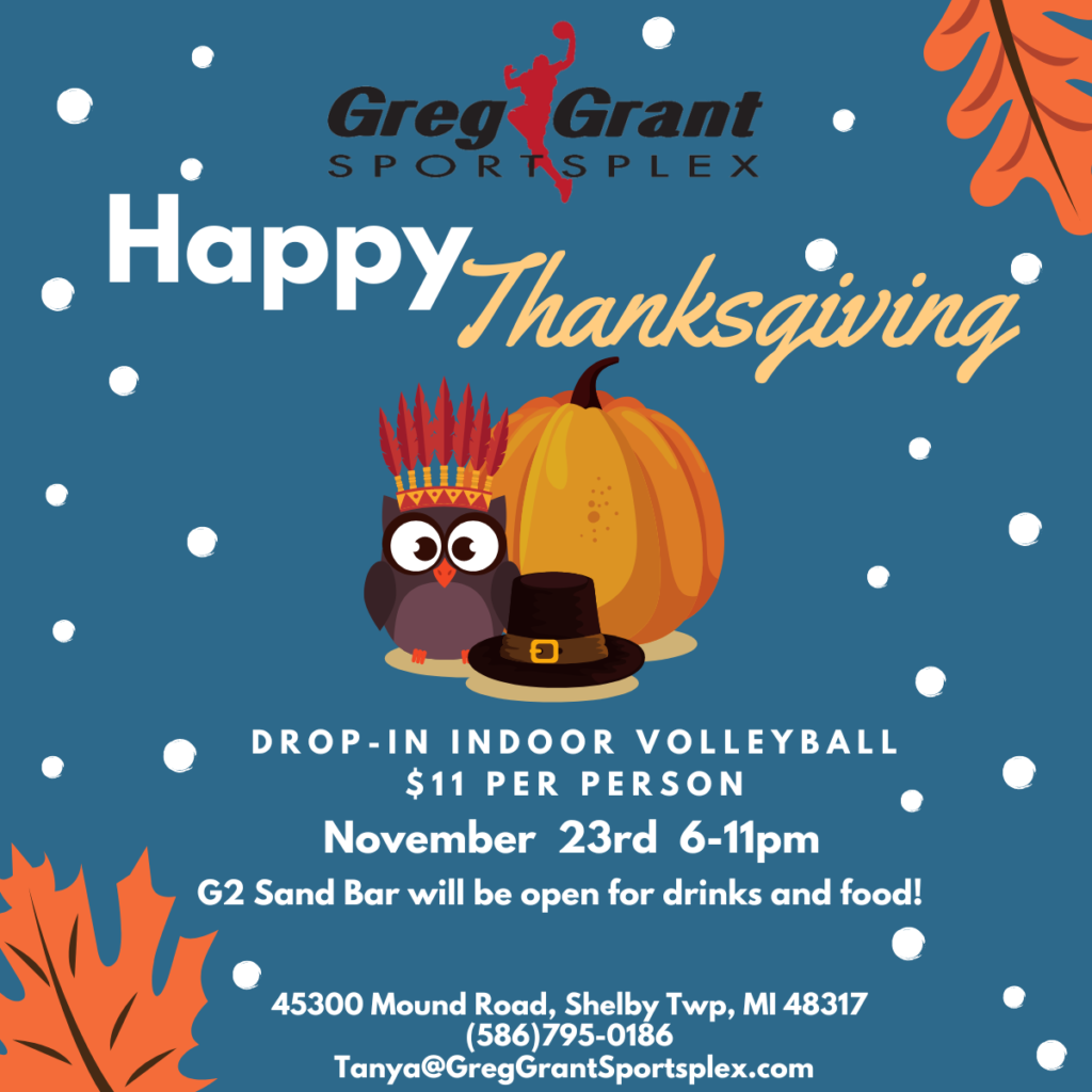 Volleyball Events – Greg Grant Sportsplex