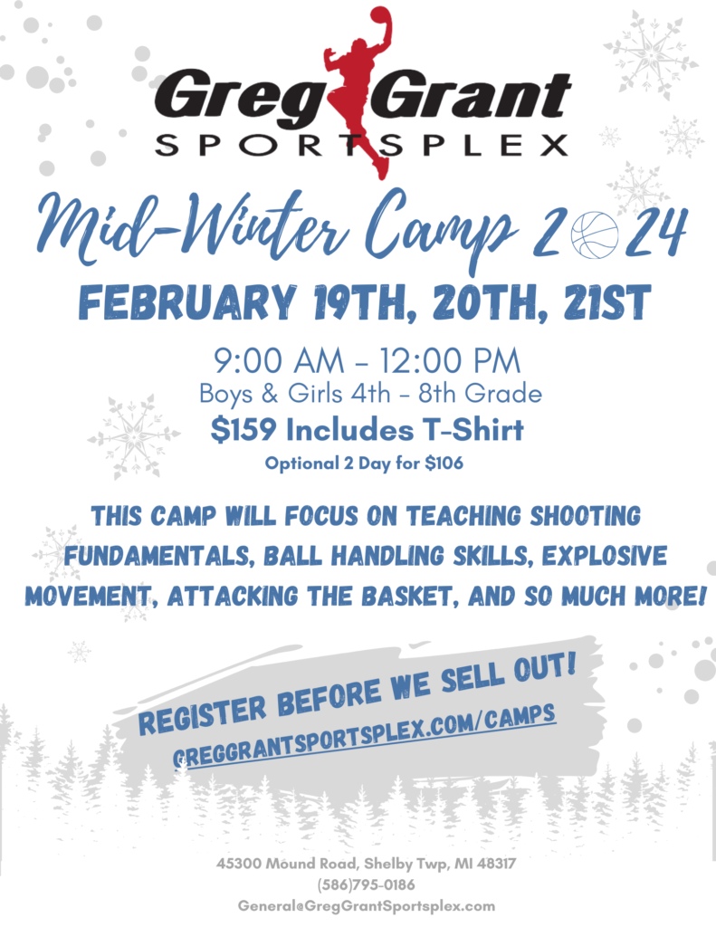 Basketball Camps - Greg Grant Sportsplex