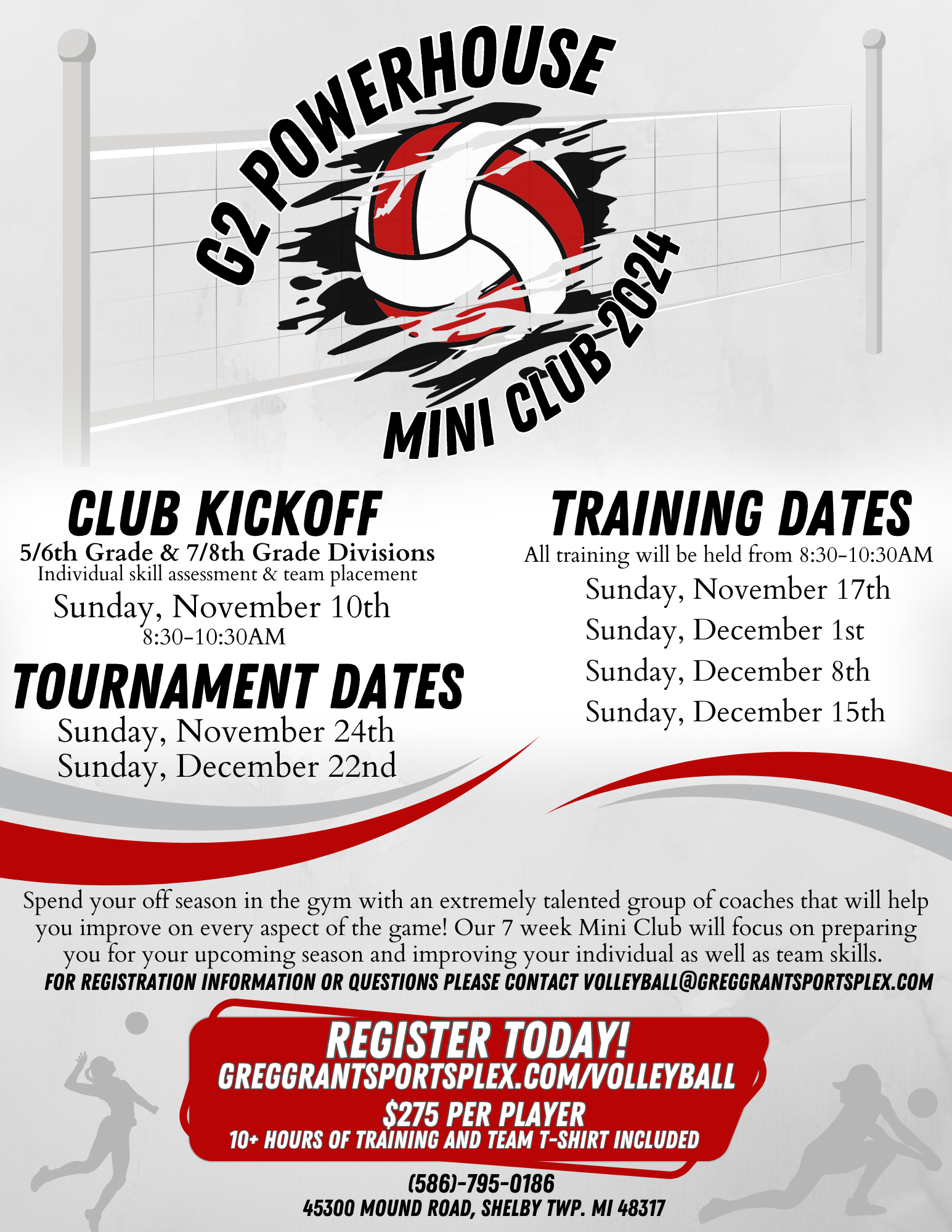 G2 Powerhouse Mini Club - Greg Grant Sportsplex